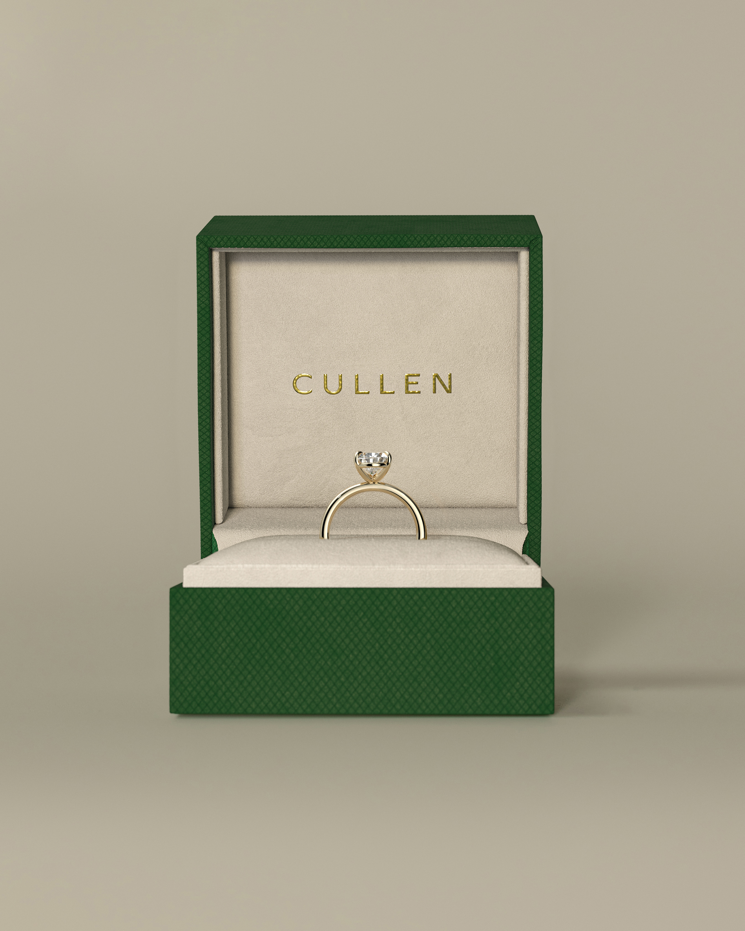Amy – 3 Claw Pear Solitaire | Cullen US